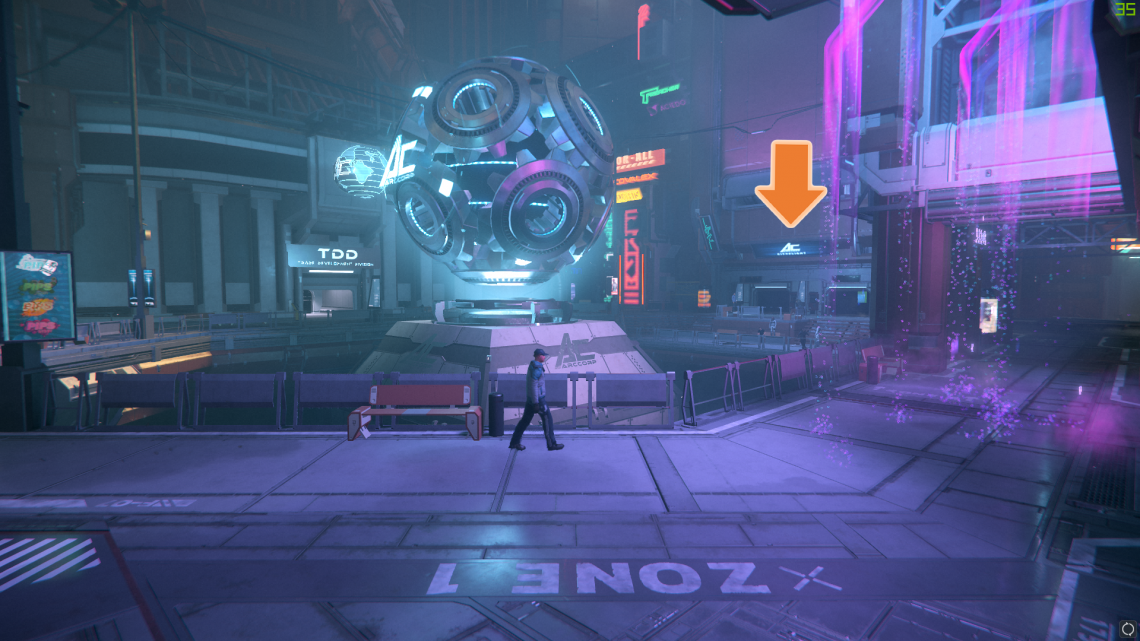 [정보] ArcCorp Area18 공항 찾기 | 스타시티즌 - 갤럭시허브